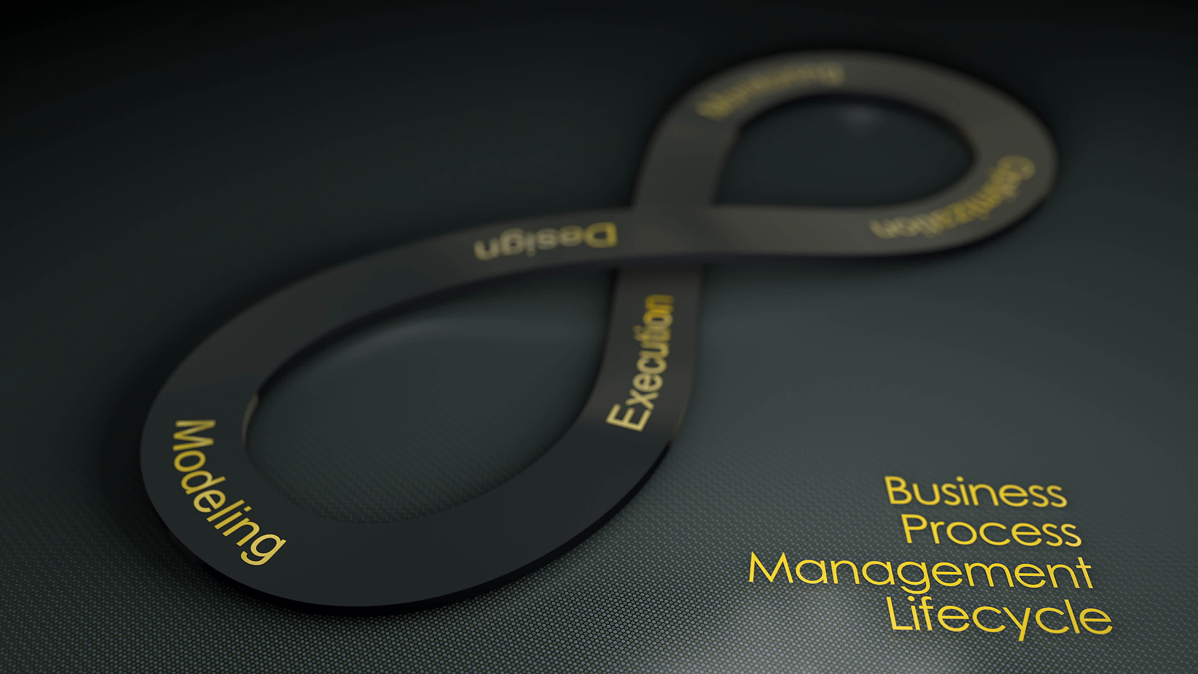 Business Process Management Lifecycle concept animation background ... Business Process Management Lifecycle concept animation background ...
