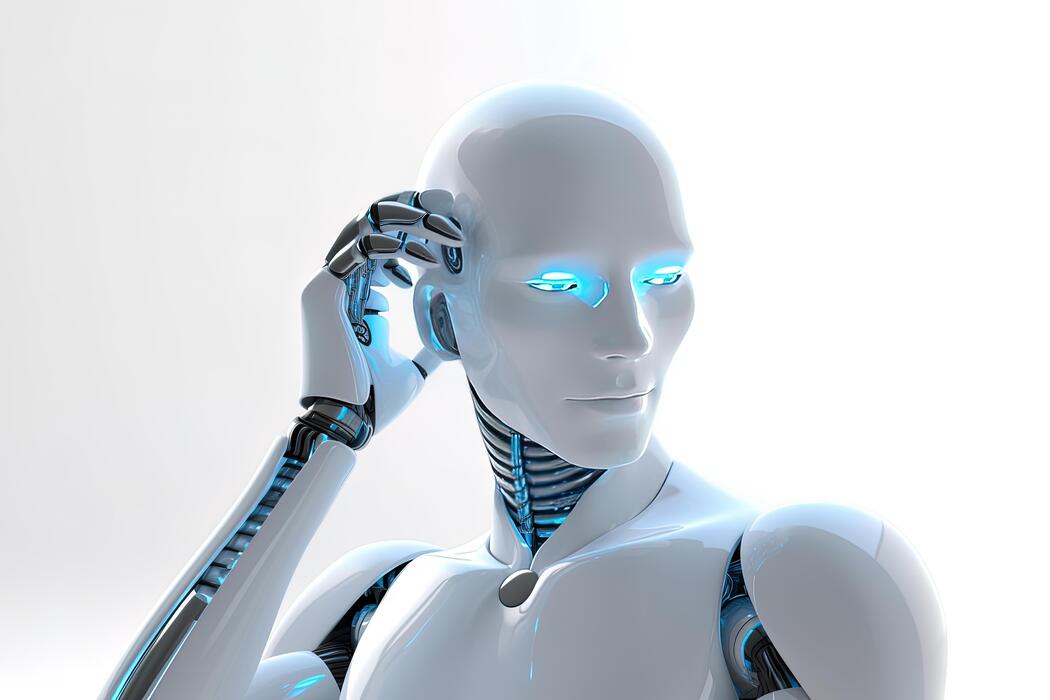 Robot Thinking Stock Photos, Images and Backgrounds for Free Download