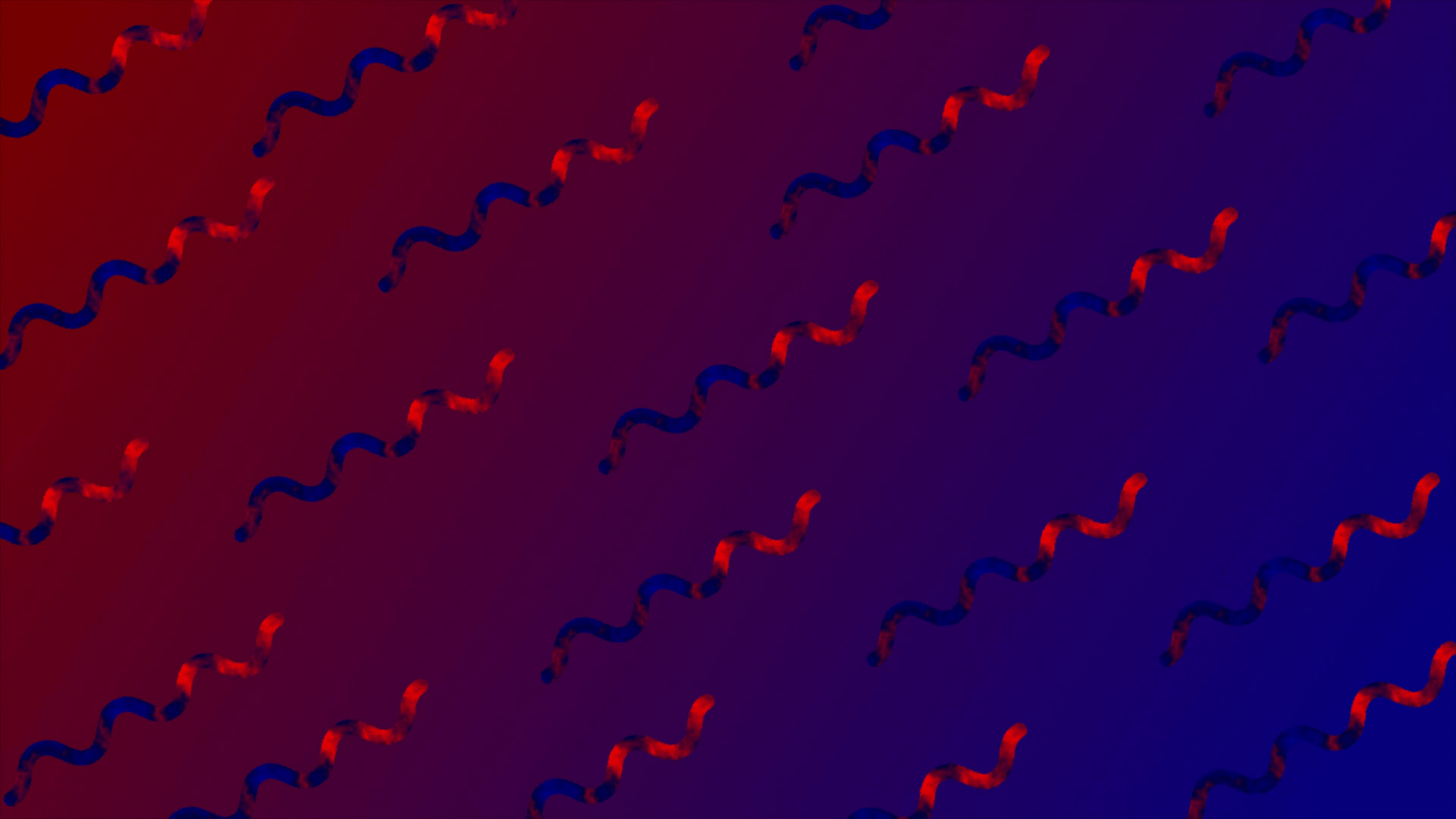 Red and blue color changing squiggly line pattern background 23981093 Stock Video at Vecteezy