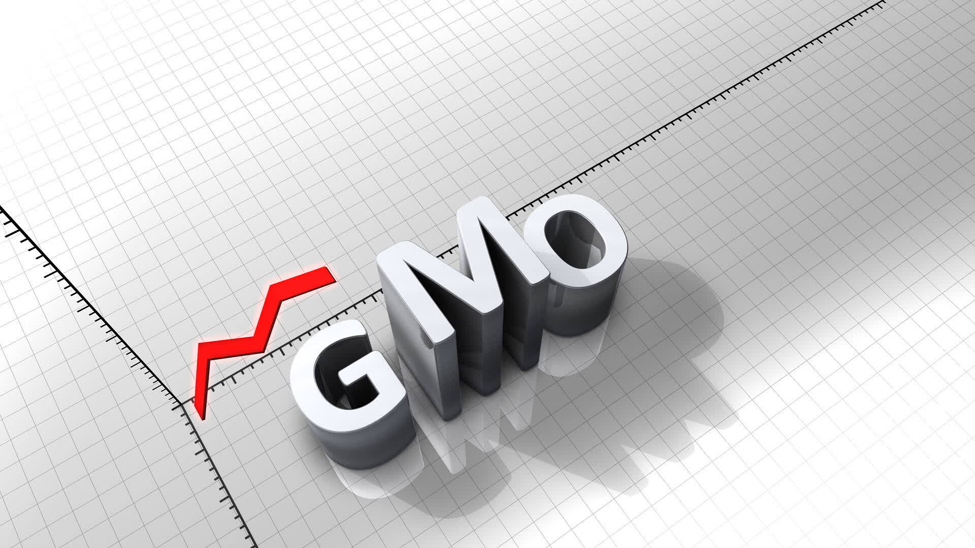 Growing chart graphic animation, GMO, genetically modified organism. 23981452 Stock Video at ...