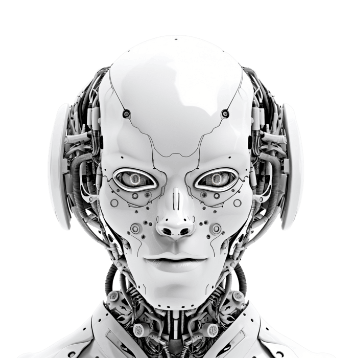 Cyborg Face PNGs for Free Download