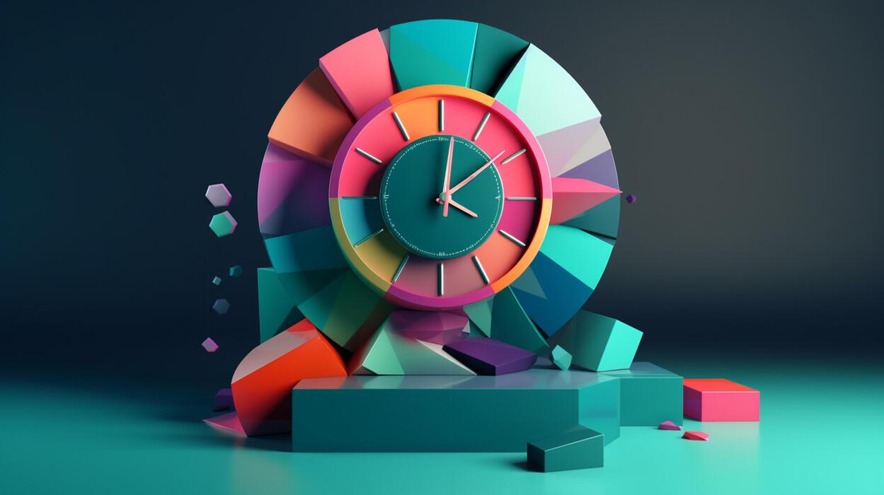 Colorful Clock Stock Photos, Images and Backgrounds for Free Download