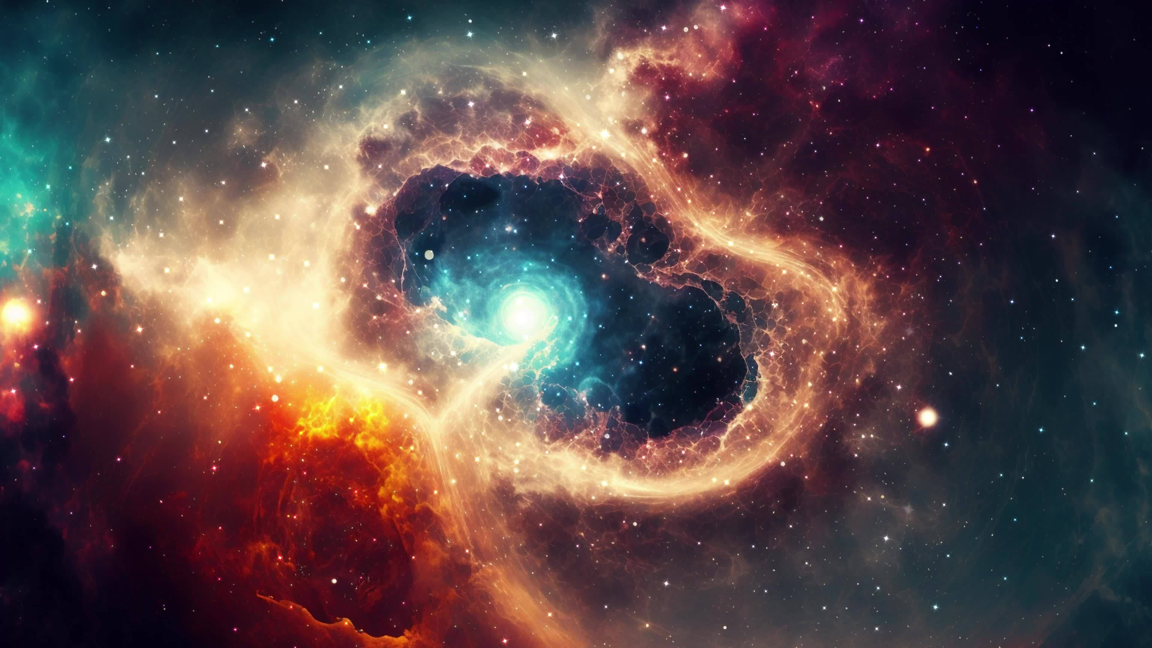 exterior espacio. galaxia y nebulosa. resumen espacio antecedentes ...