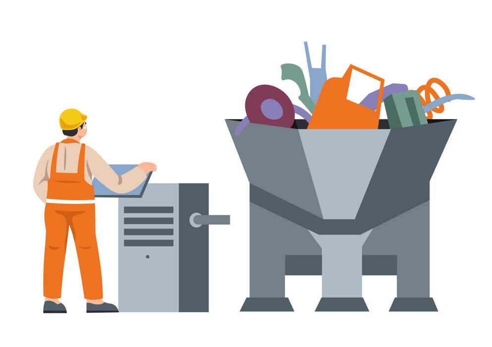 Recycling Machine Vector Art, Icons, and Graphics for Free Download