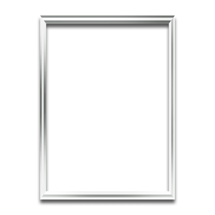White Rectangle Frame PNGs for Free Download