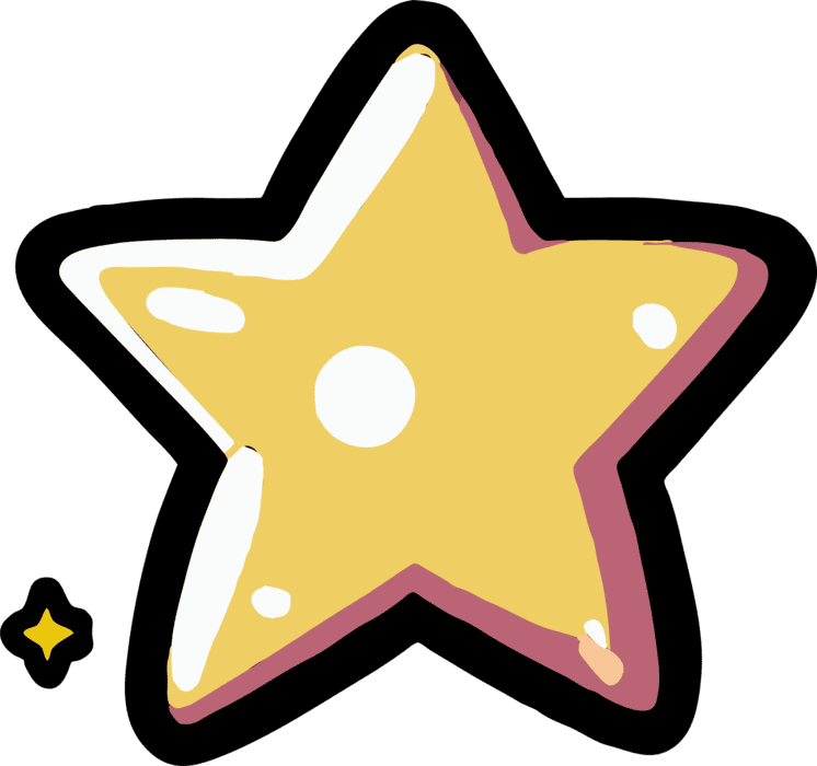Star Sticker PNGs for Free Download