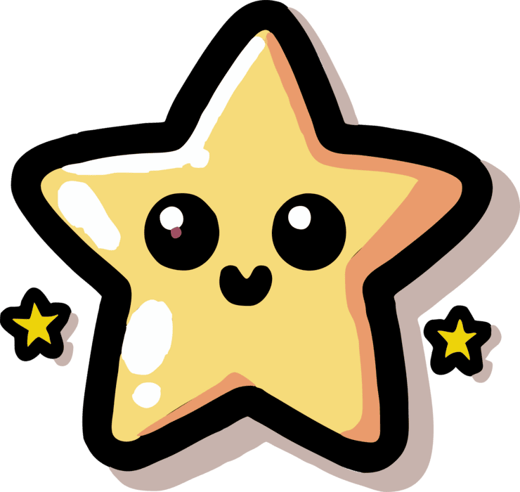 Star Stickers PNGs for Free Download