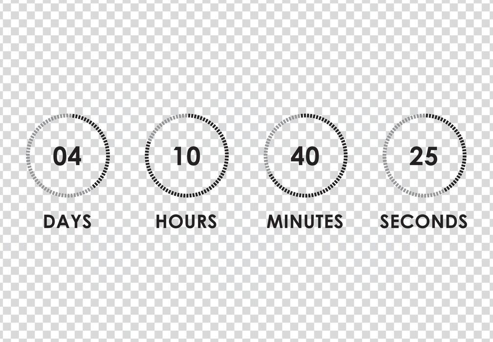 10 Seconds Countdown Vector Art, Icons, and Graphics for Free Download