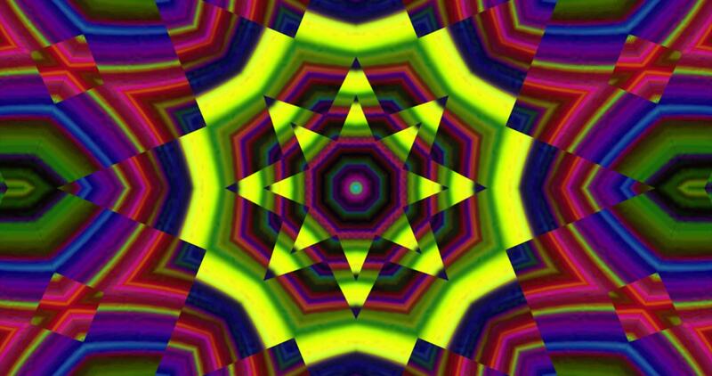 Kaleidoscope Animation Abstract Gradient Motion Graphicgeometric Background Moviecolorful
