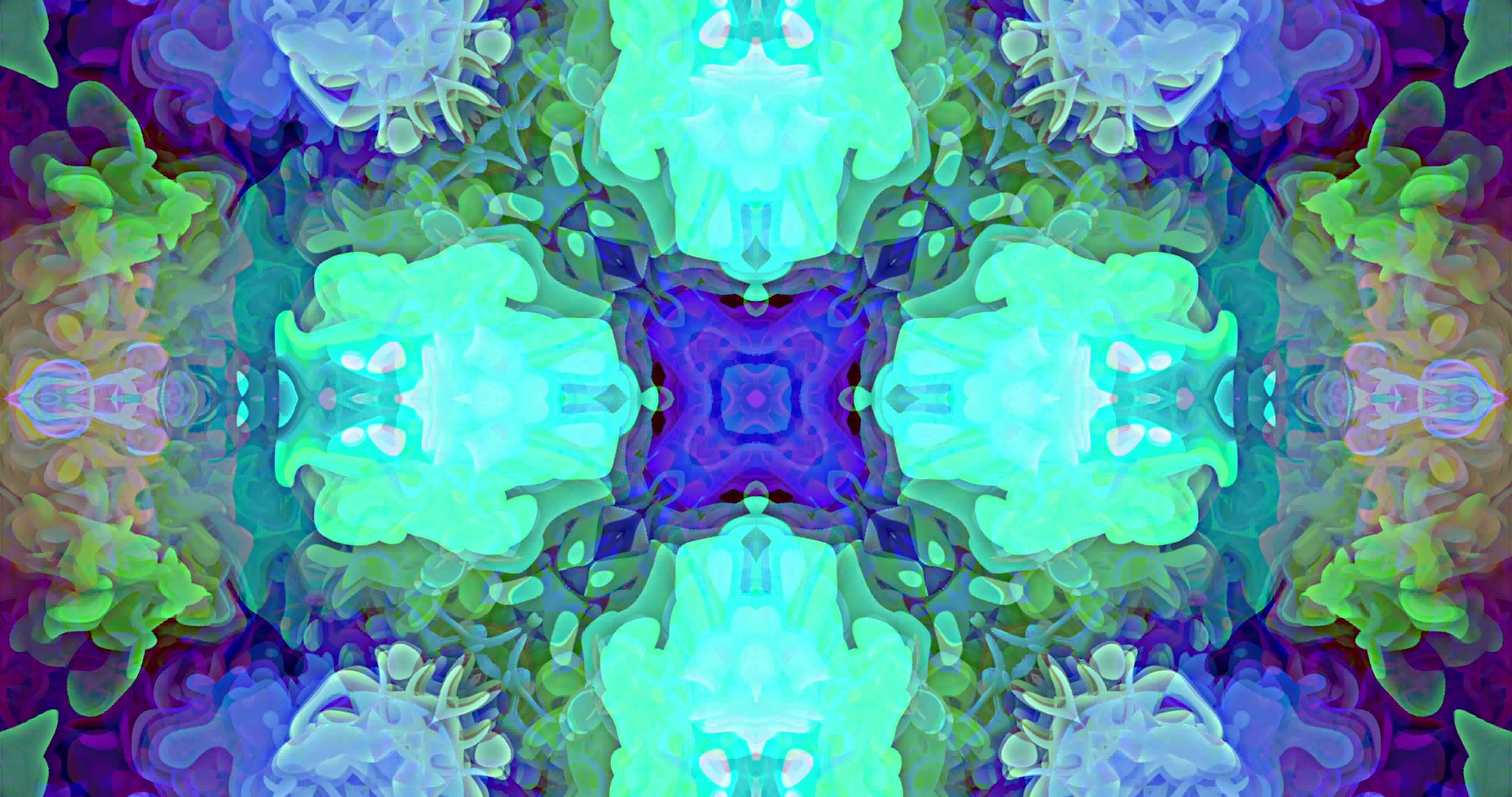 Kaleidoscope Animation Abstract Gradient Motion Graphicgeometric Background Moviecolorful