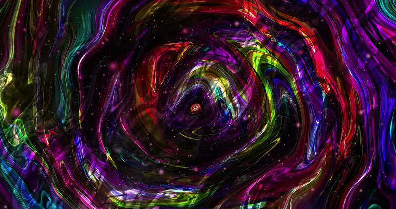 Kaleidoscope Animation Abstract Gradient Motion Graphicgeometric Background Moviecolorful