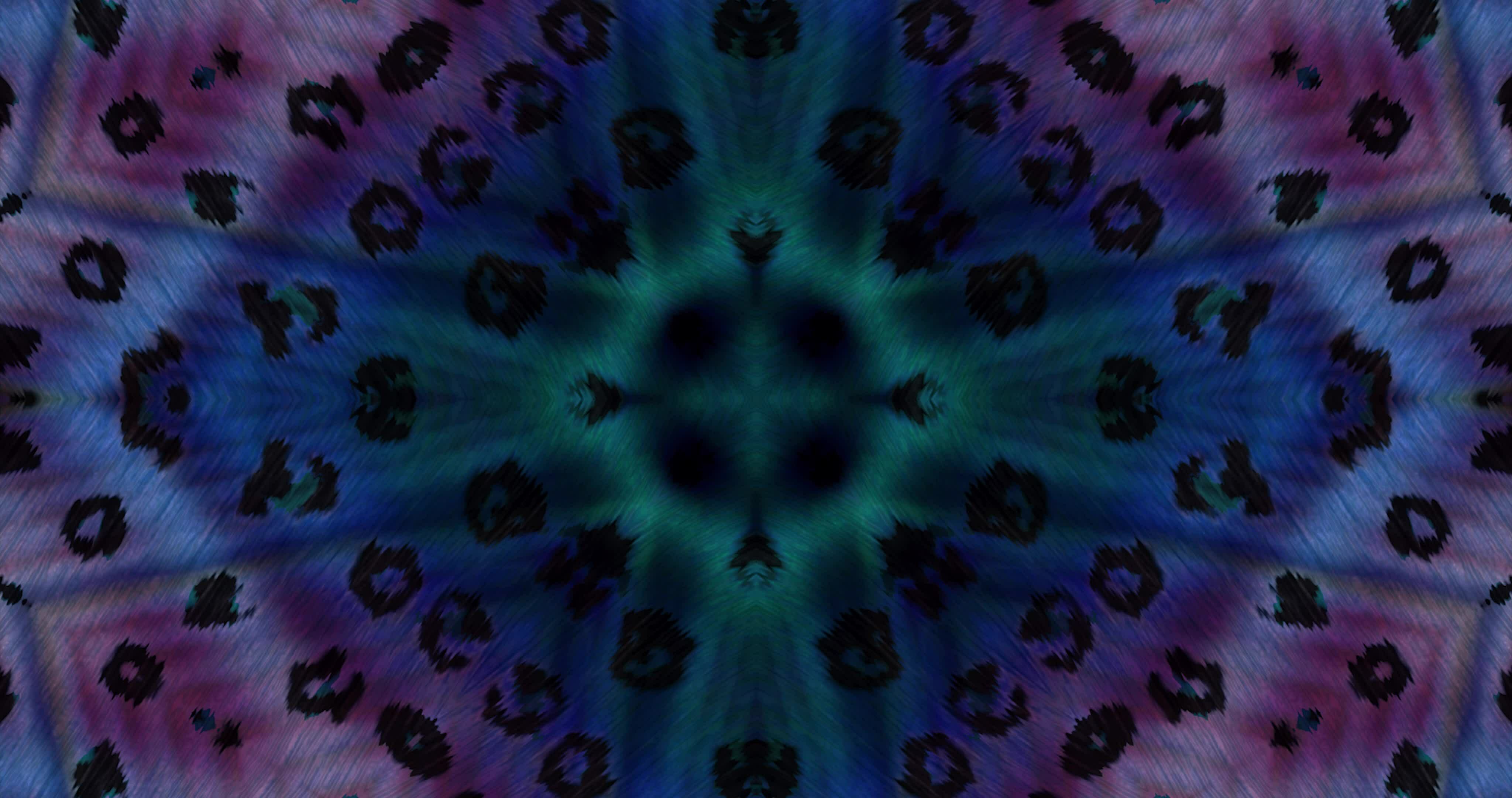 Kaleidoscope Animation Abstract Gradient Motion Graphicgeometric Background Moviecolorful