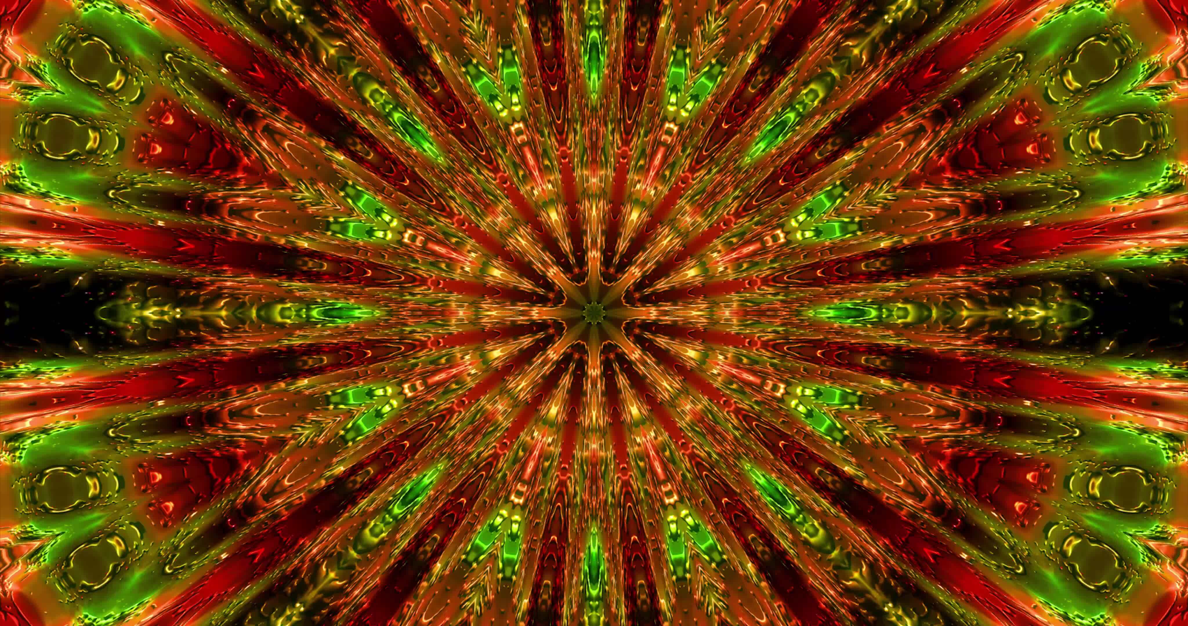 Kaleidoscope Animation Abstract Gradient Motion Graphicgeometric Background Moviecolorful