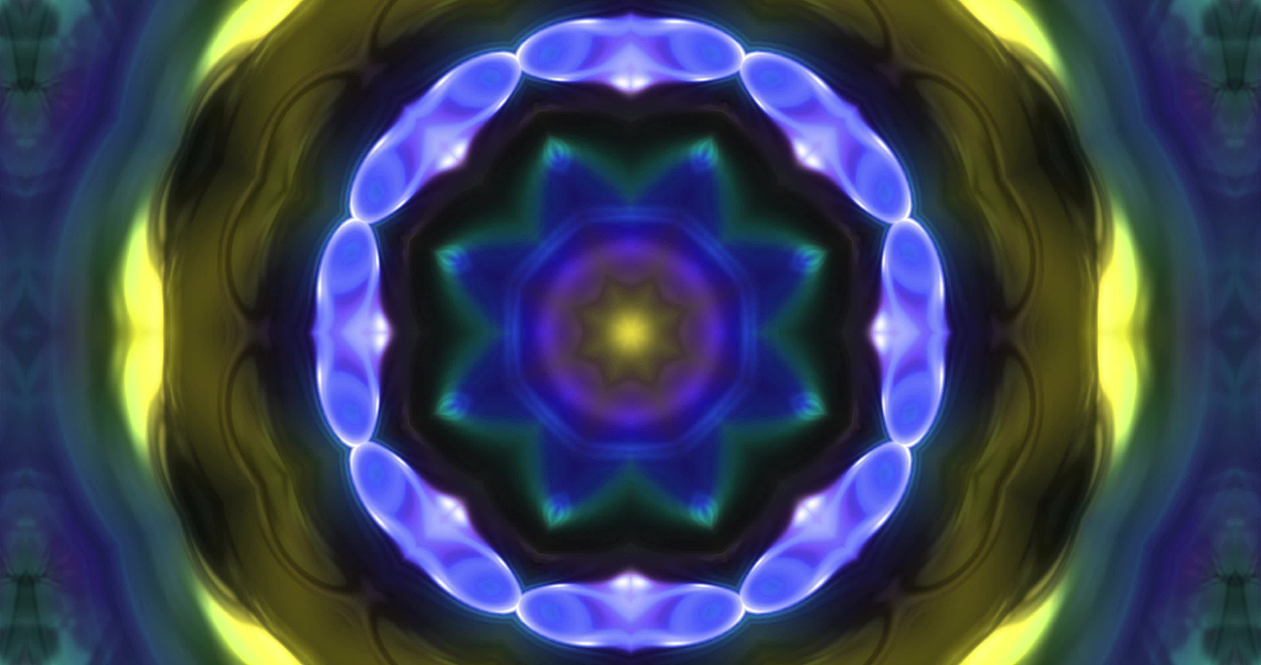 Kaleidoscope Animation Abstract Gradient Motion Graphicgeometric Background Moviecolorful