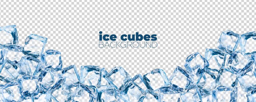 Realistic Ice Cube Vector Art, Icons, and Graphics for Free Download