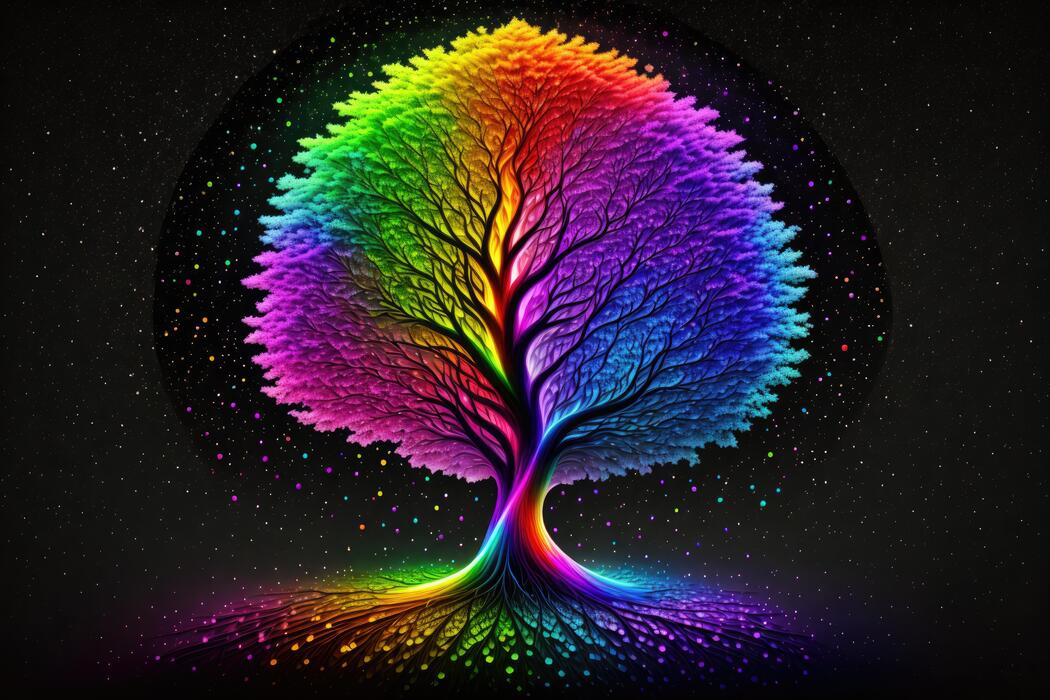 Rainbow Tree Stock Photos, Images and Backgrounds for Free Download