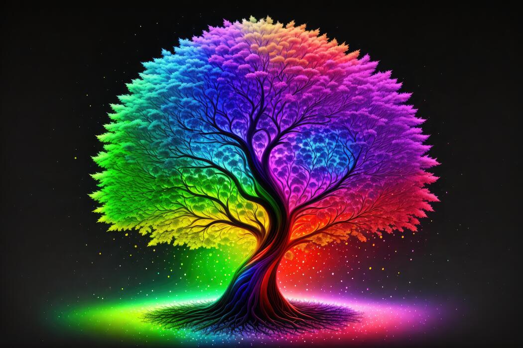 Rainbow Tree Stock Photos, Images and Backgrounds for Free Download