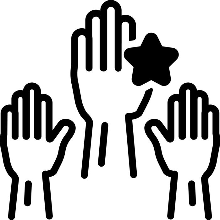 Raising Hand Icon Vector Art, Icons, and Graphics for Free Download