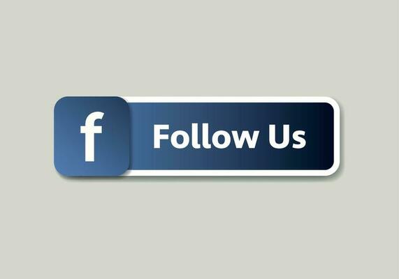Facebook Follow Button Vector Art Icons And Graphics For Free Download