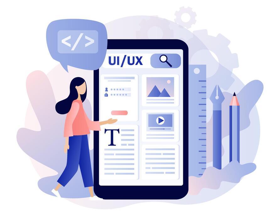 Ui Ux Designing Vector Art Icons And Graphics For Free Download
