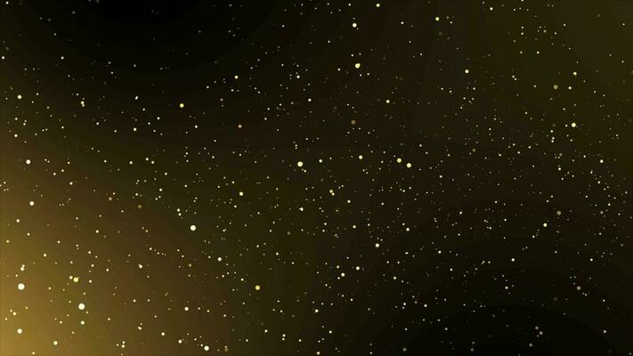 Gold Particles Overlay Stock Video Footage for Free Download