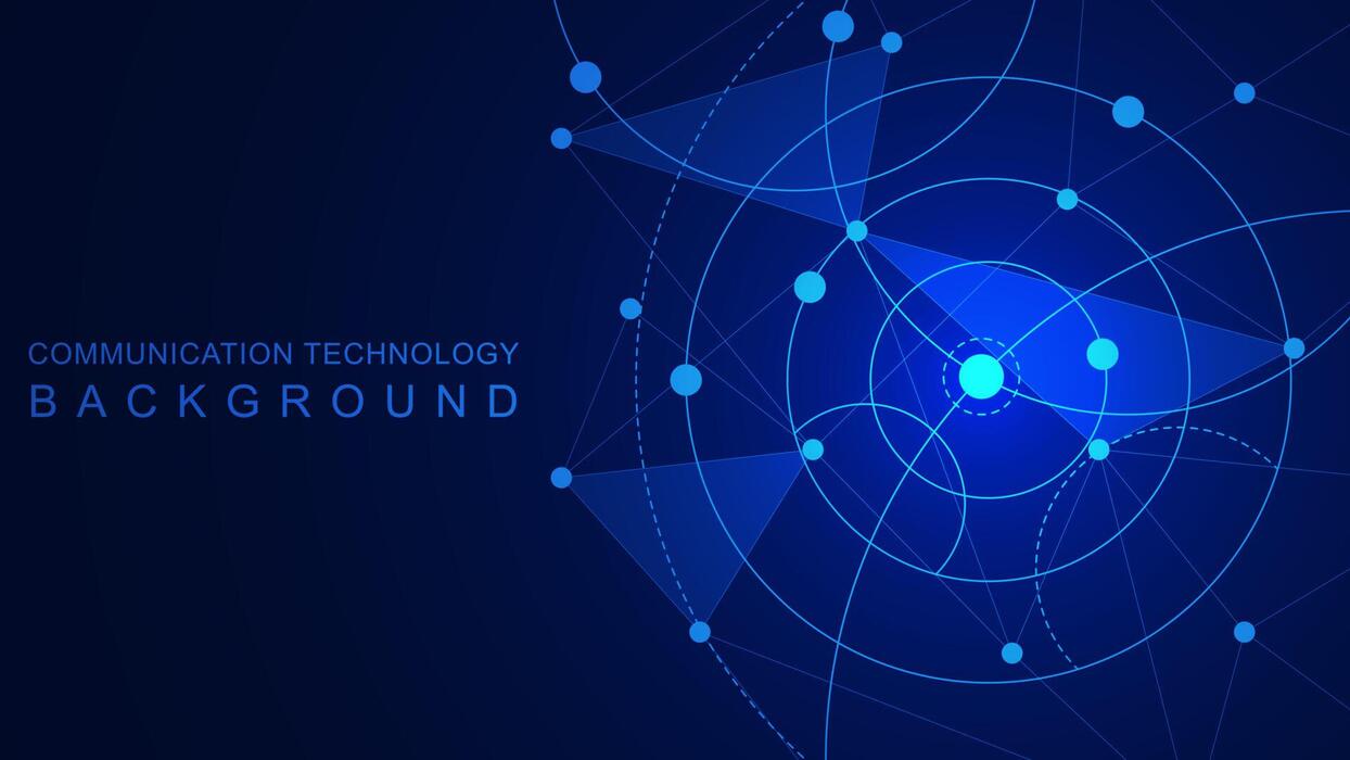 Technology Network Background Vector Art Icons And Graphics For Free