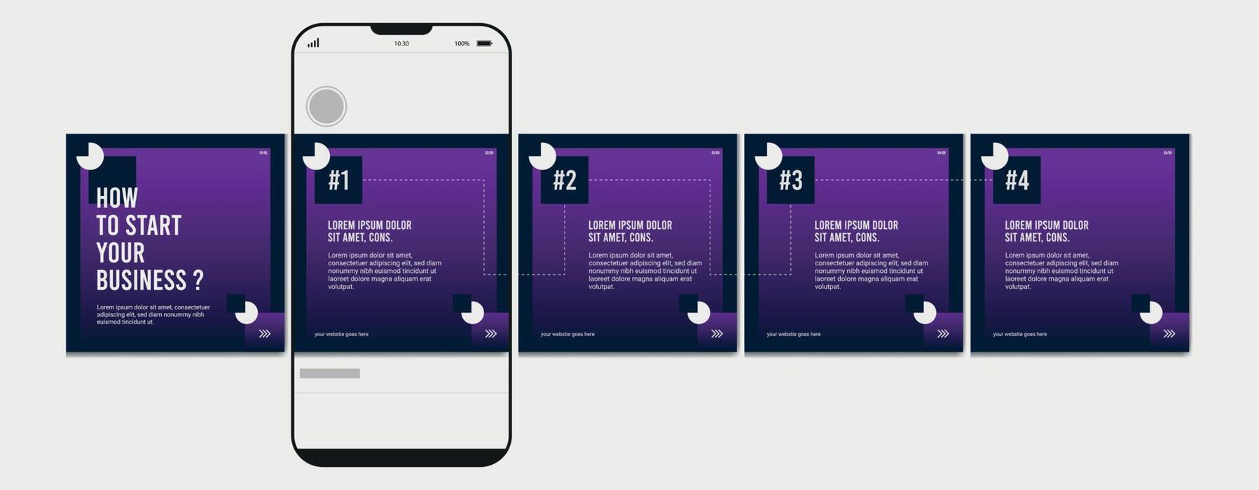 Carousel Template Vector Art, Icons, and Graphics for Free Download