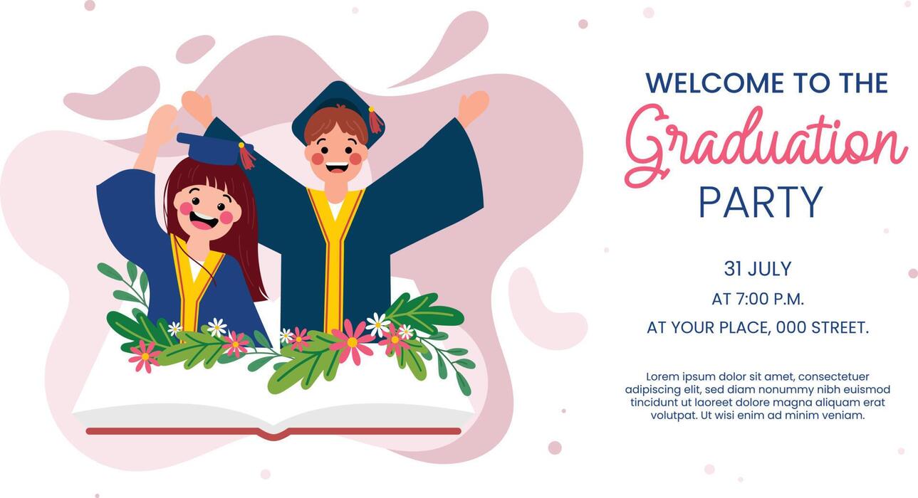 Page 2 | Graduation Party Vector Art, Icons, and Graphics for Free Download