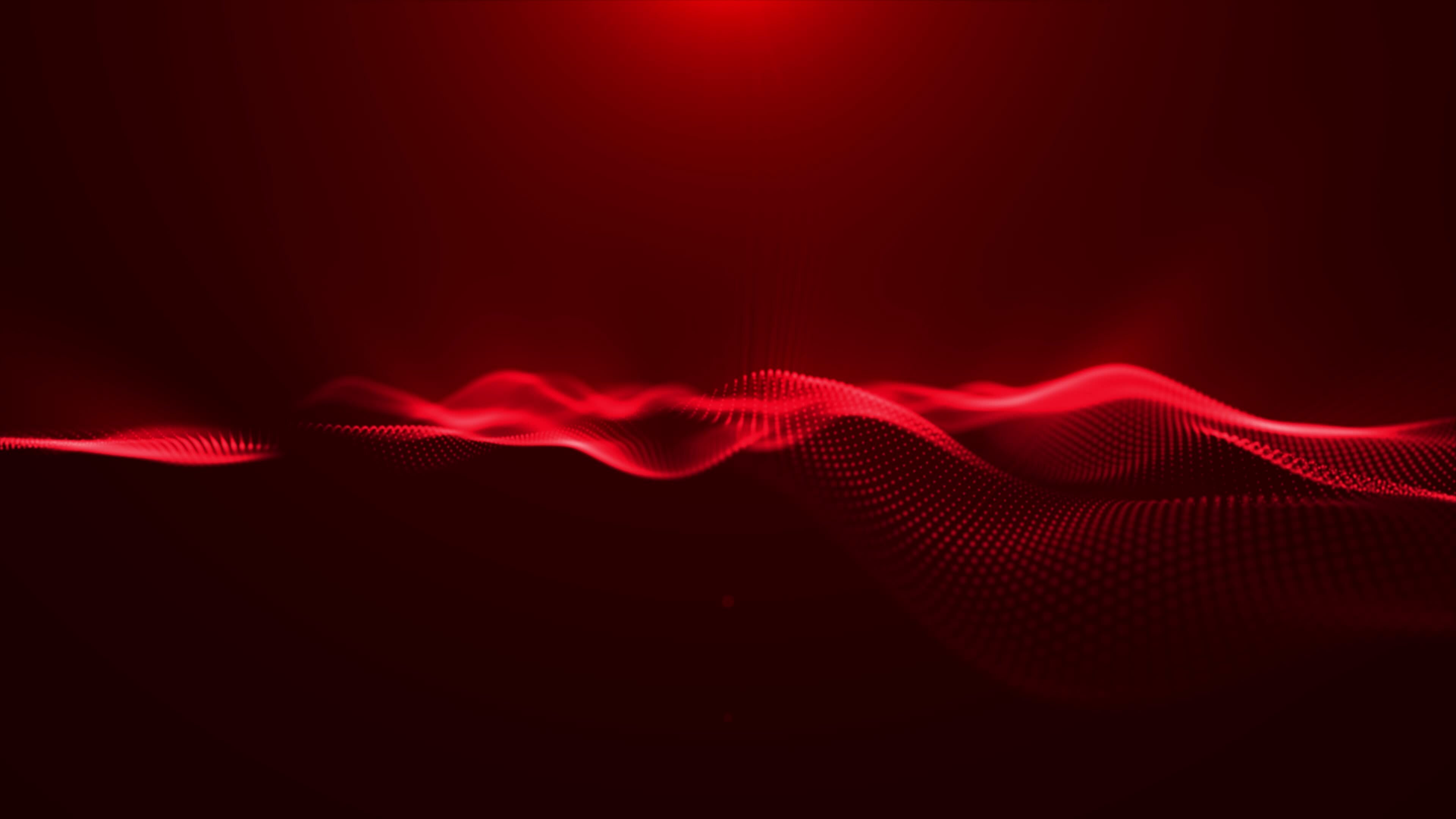 Abstract digital red particle waves and lights, animated technology background 24125911 Stock ...
