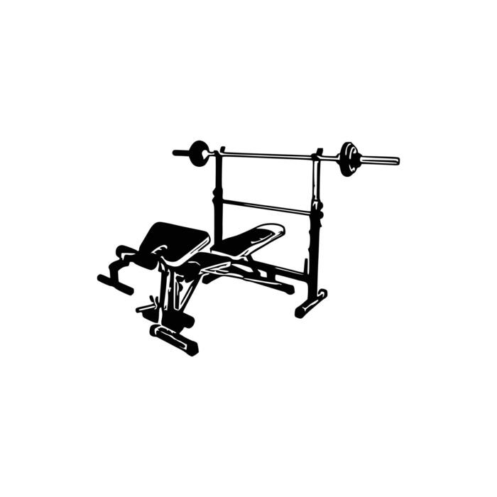 Incline Bench Press Vector Art, Icons, and Graphics for Free Download