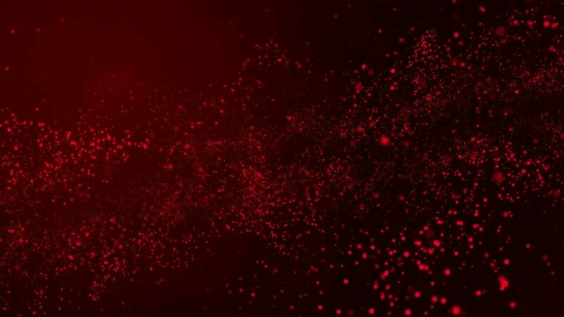 3D abstract digital technology animated red light particles on red background. 24128825 Stock ...