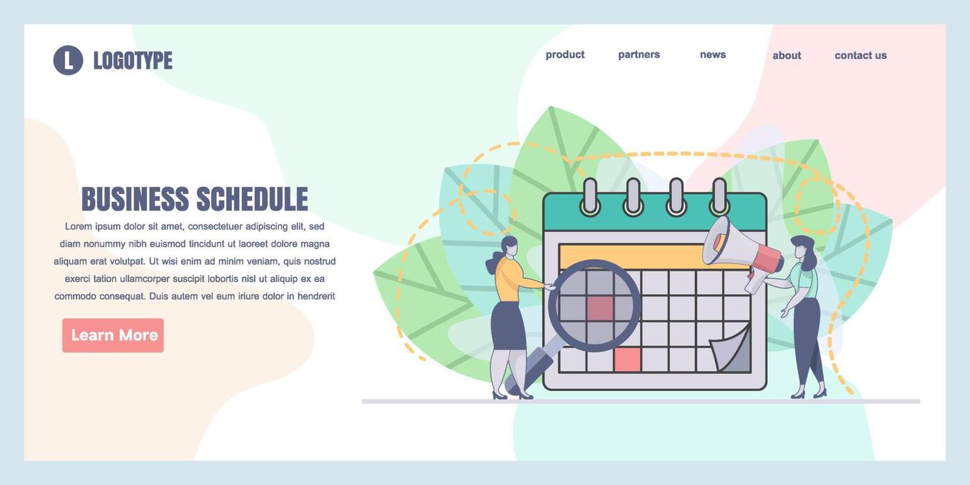 Program Schedule Vector Art, Icons, and Graphics for Free Download
