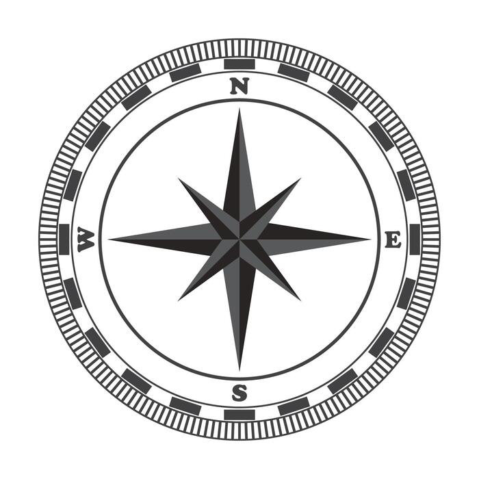 North Compass Vector Art, Icons, and Graphics for Free Download