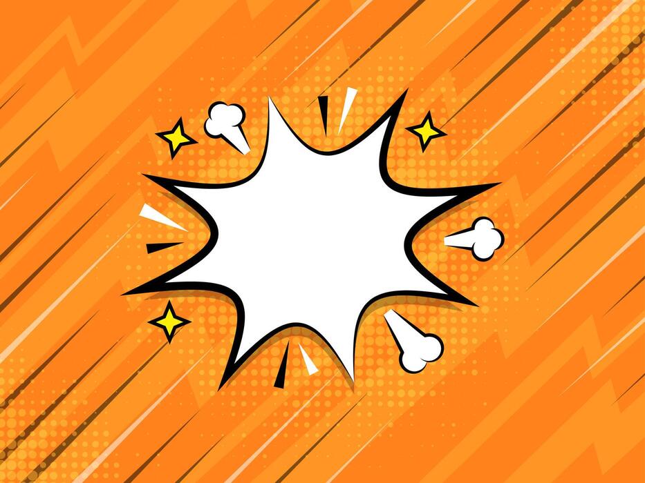 Orange Comic Background Vector Art, Icons, and Graphics for Free Download