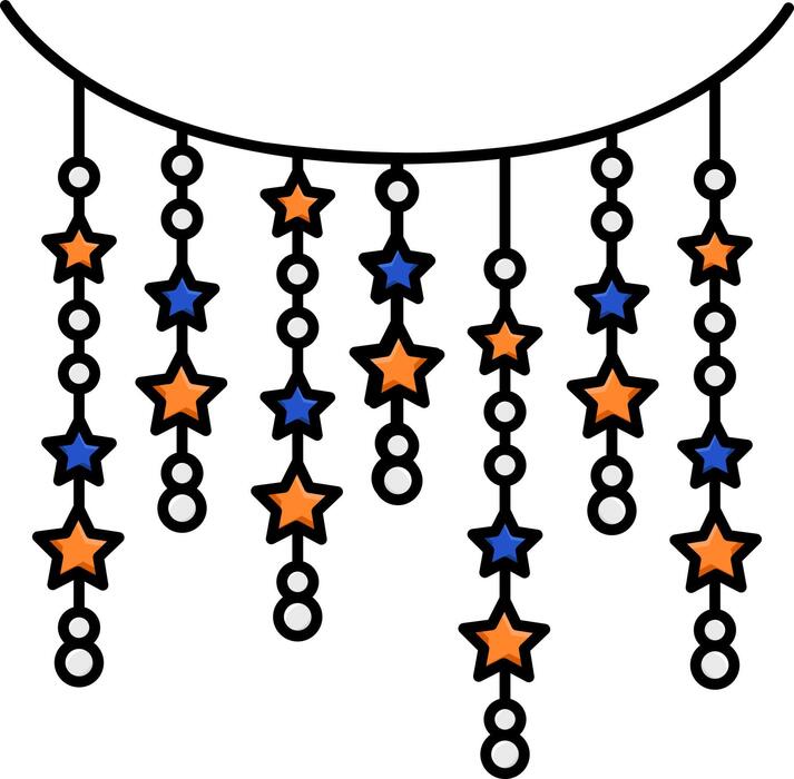 Hanging Stars Vector Art, Icons, and Graphics for Free Download
