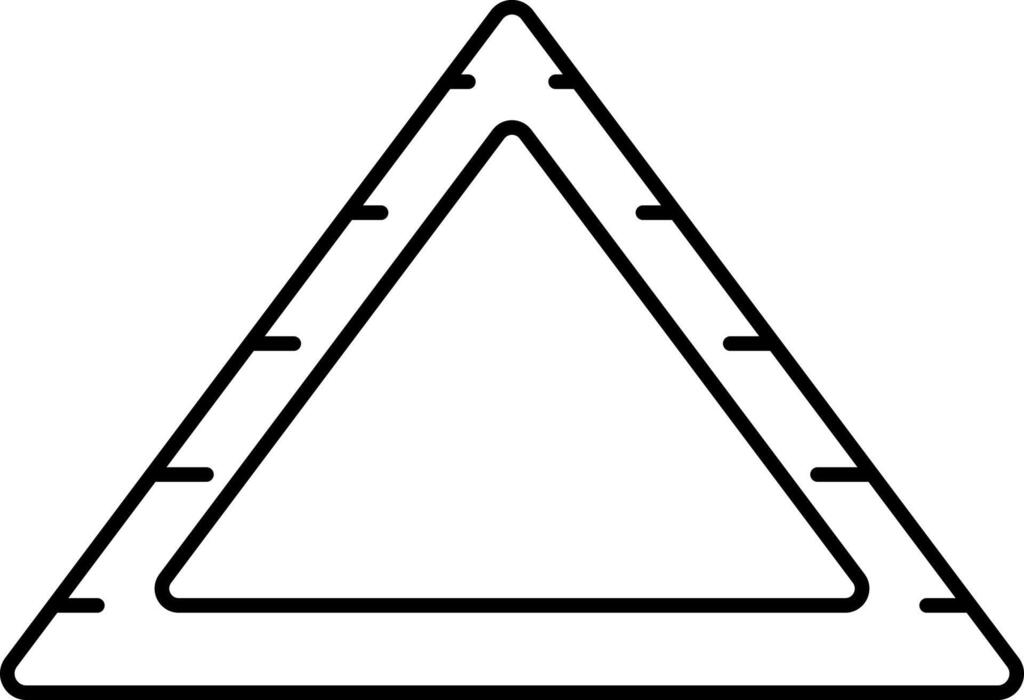 Triangle Outline Vector Art, Icons, and Graphics for Free Download