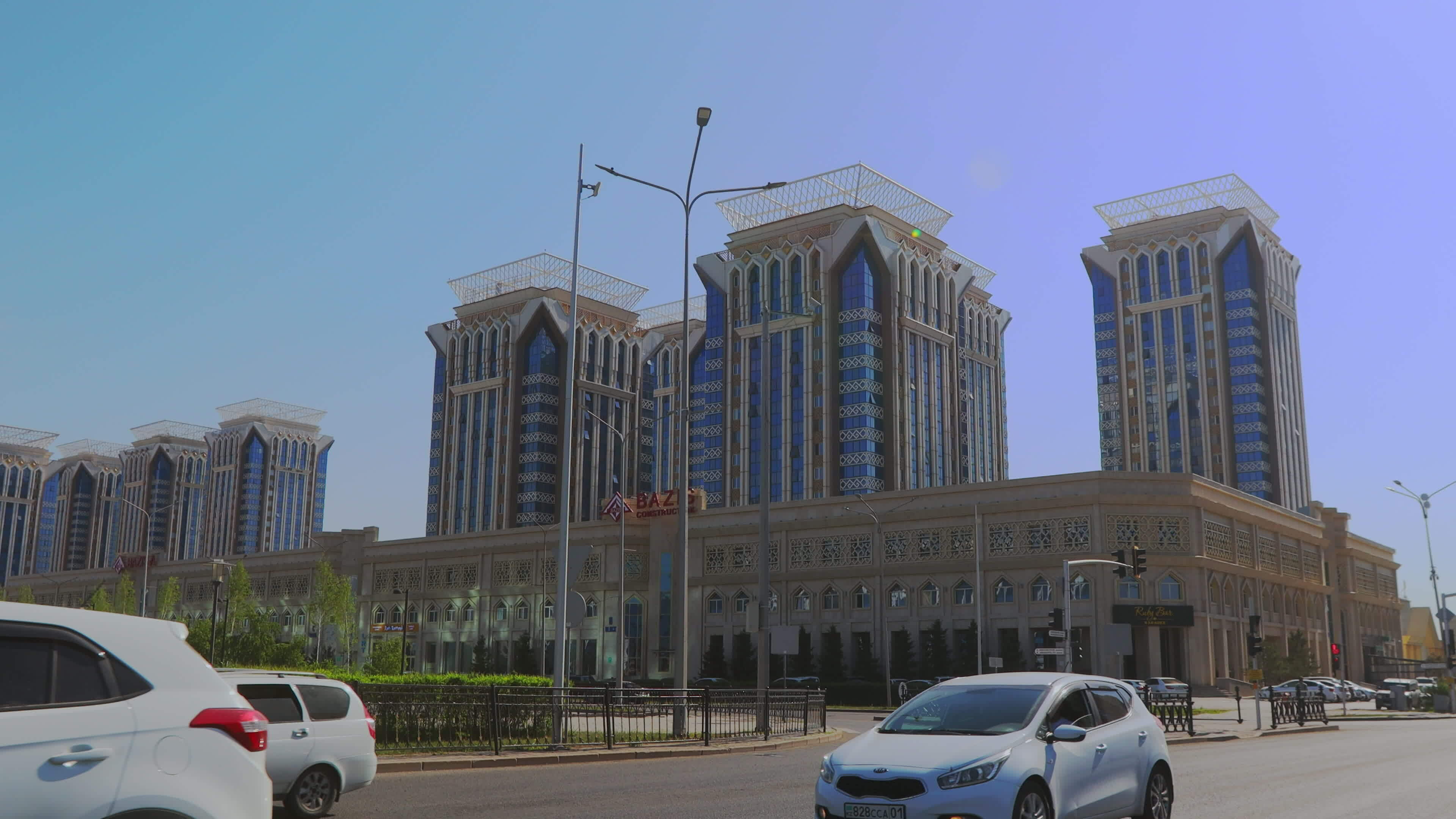 The Usual Life On The Streets Of Astana, Kazakhstan 24180313 Stock Video at Vecteezy