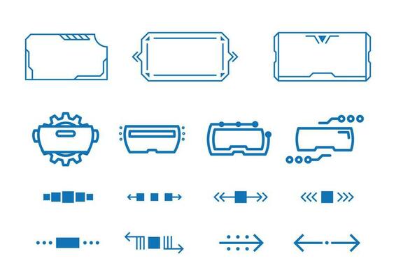 Sci Fi Ui Vector Art Icons And Graphics For Free Download