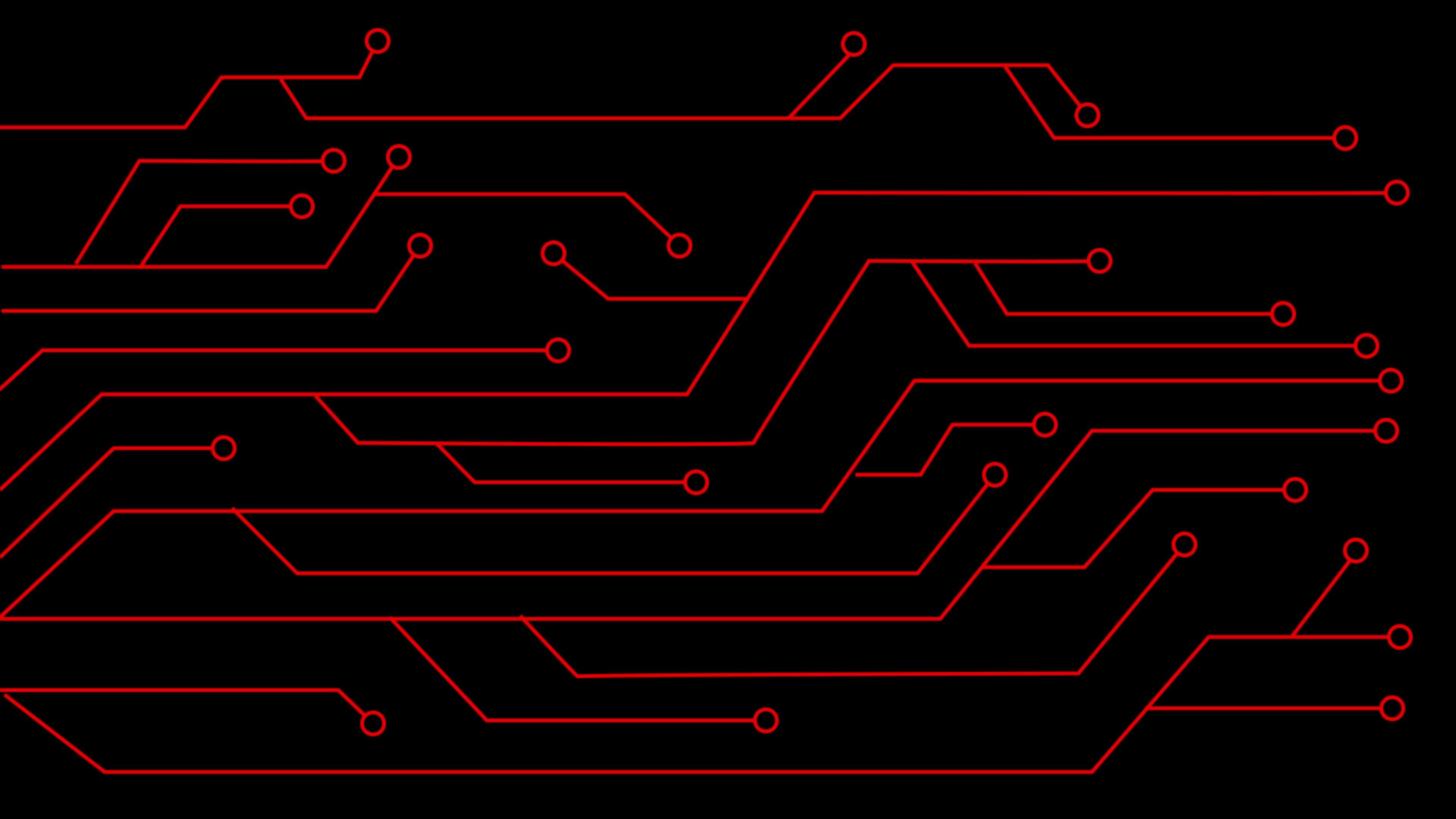 Glowing red color Motherboard circuit pattern background 24186733 Stock ...