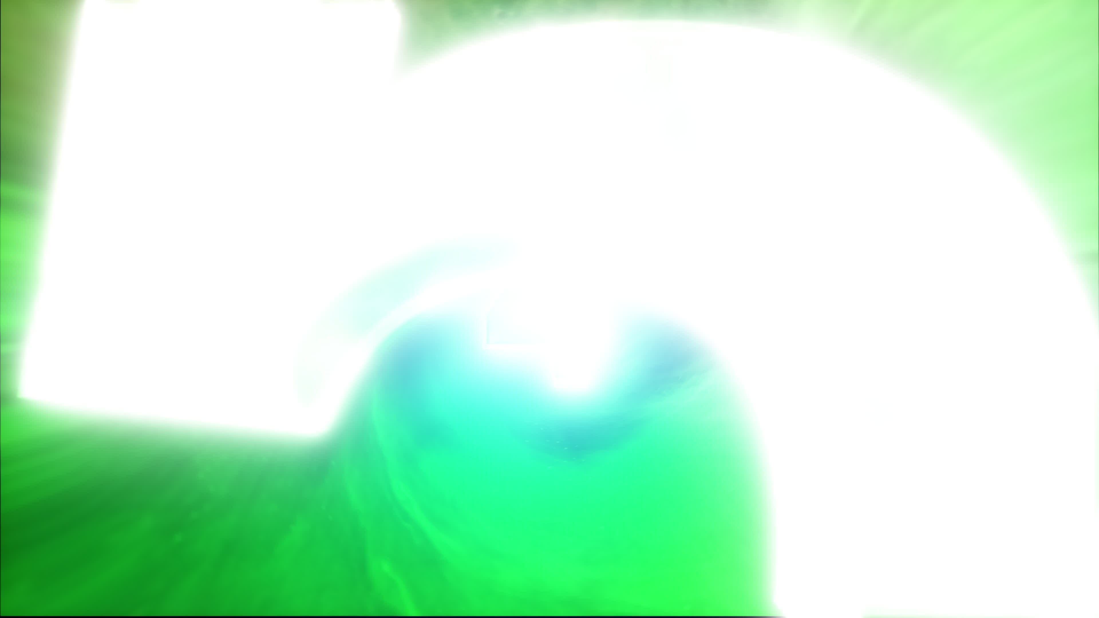 Five Seconds Countdown With Hyperspace Warp Animation Abstract