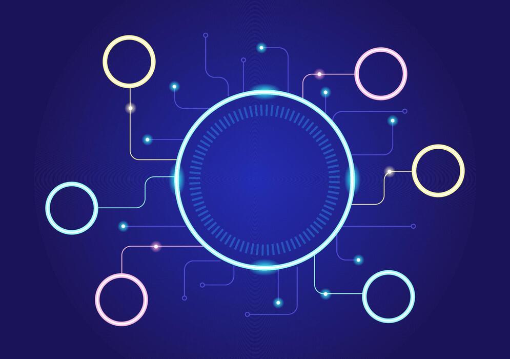 Circular Circuit Vector Art, Icons, and Graphics for Free Download