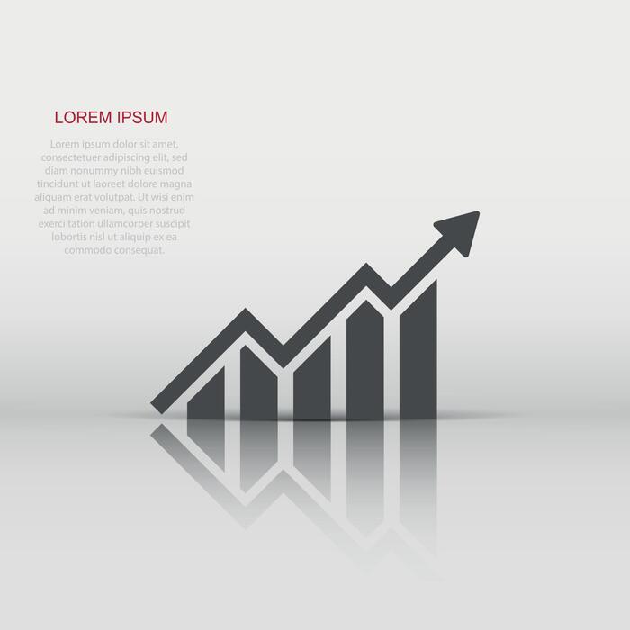 Business Growth Chart Vector Art, Icons, and Graphics for Free Download