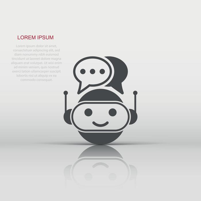 Chat Bot Icon Vector Art, Icons, and Graphics for Free Download