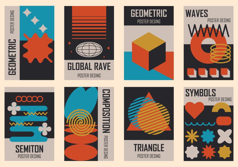 Poster Elements Vector Art, Icons, and Graphics for Free Download