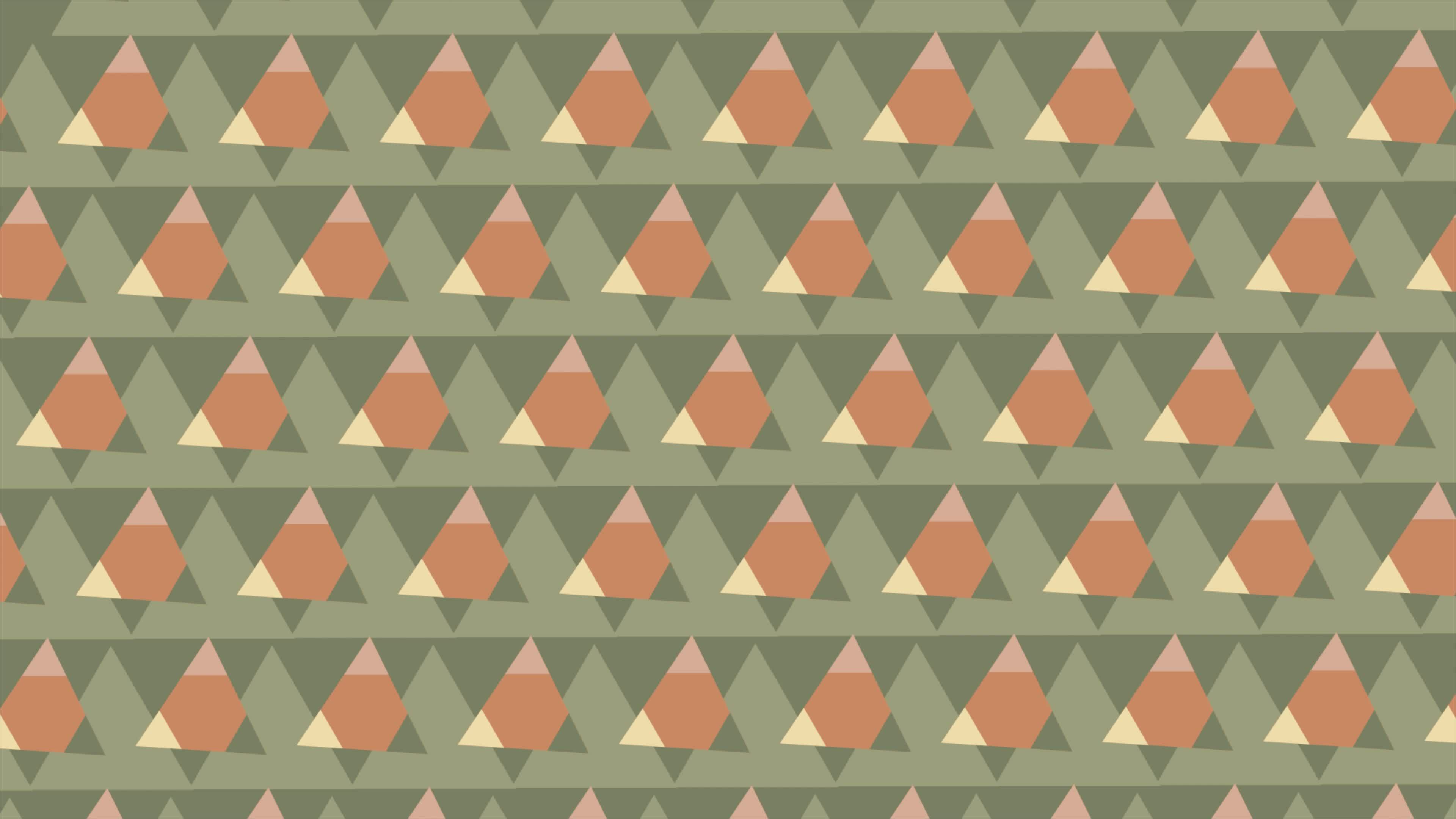 Colorful Illusion Creating Triangular Pattern Digital Background