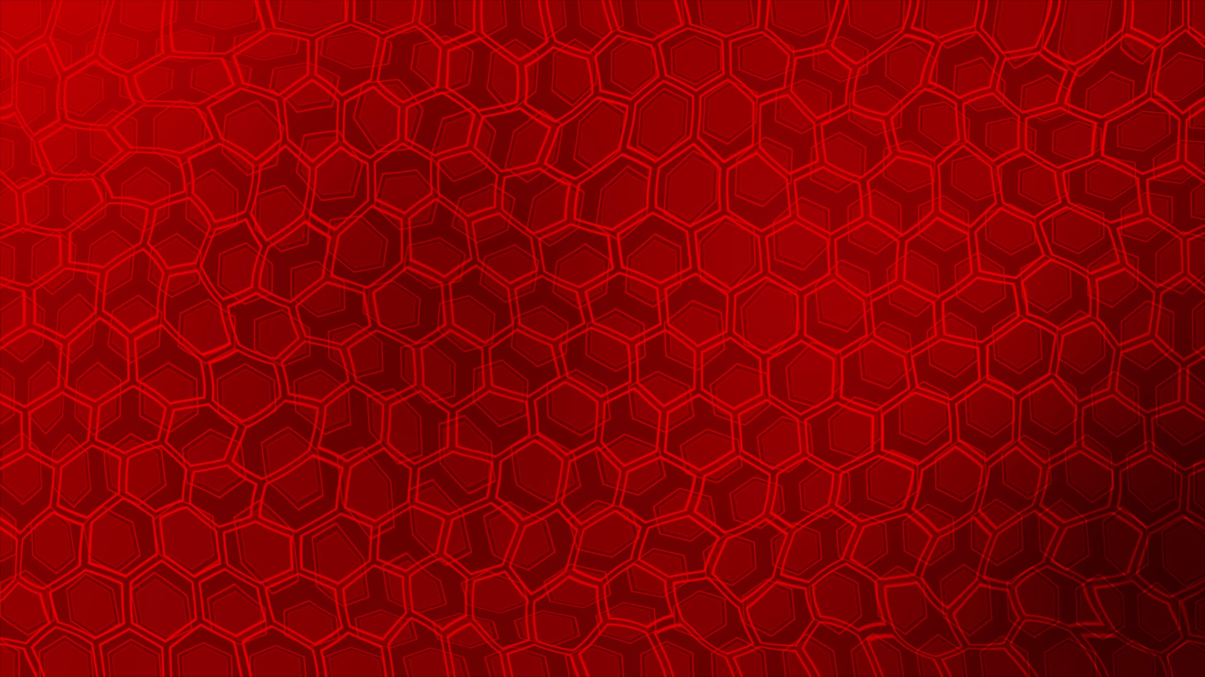 Wiggling red color Hexagon pattern background 24300723 Stock Video at ...