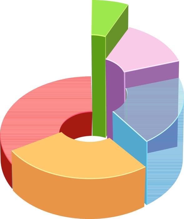 3d Pie Chart Vector Art, Icons, and Graphics for Free Download
