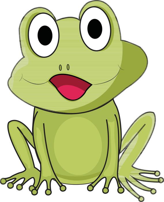 Cute Frog Cartoon Vector Art, Icons, and Graphics for Free Download