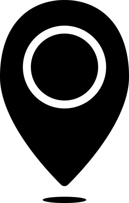 Location Icon Black Vector Art, Icons, and Graphics for Free Download
