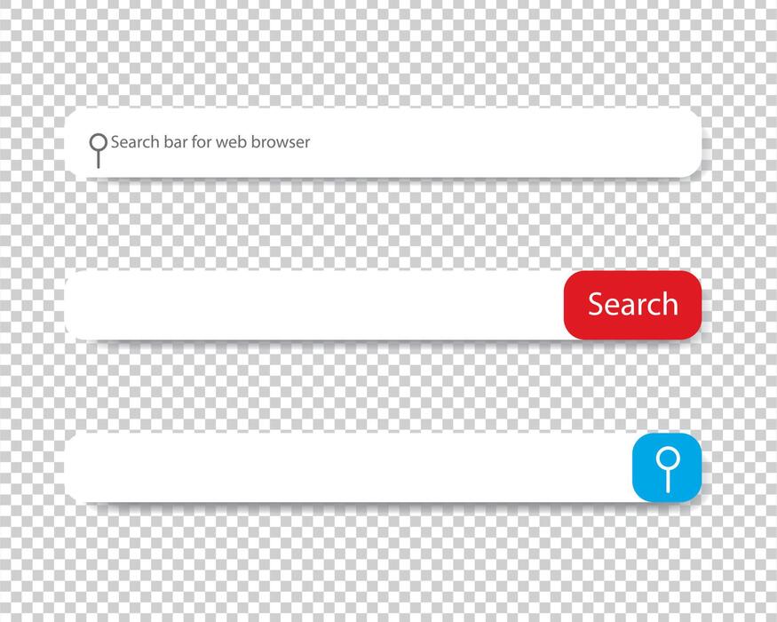 Website Search Bar Vector Art, Icons, and Graphics for Free Download